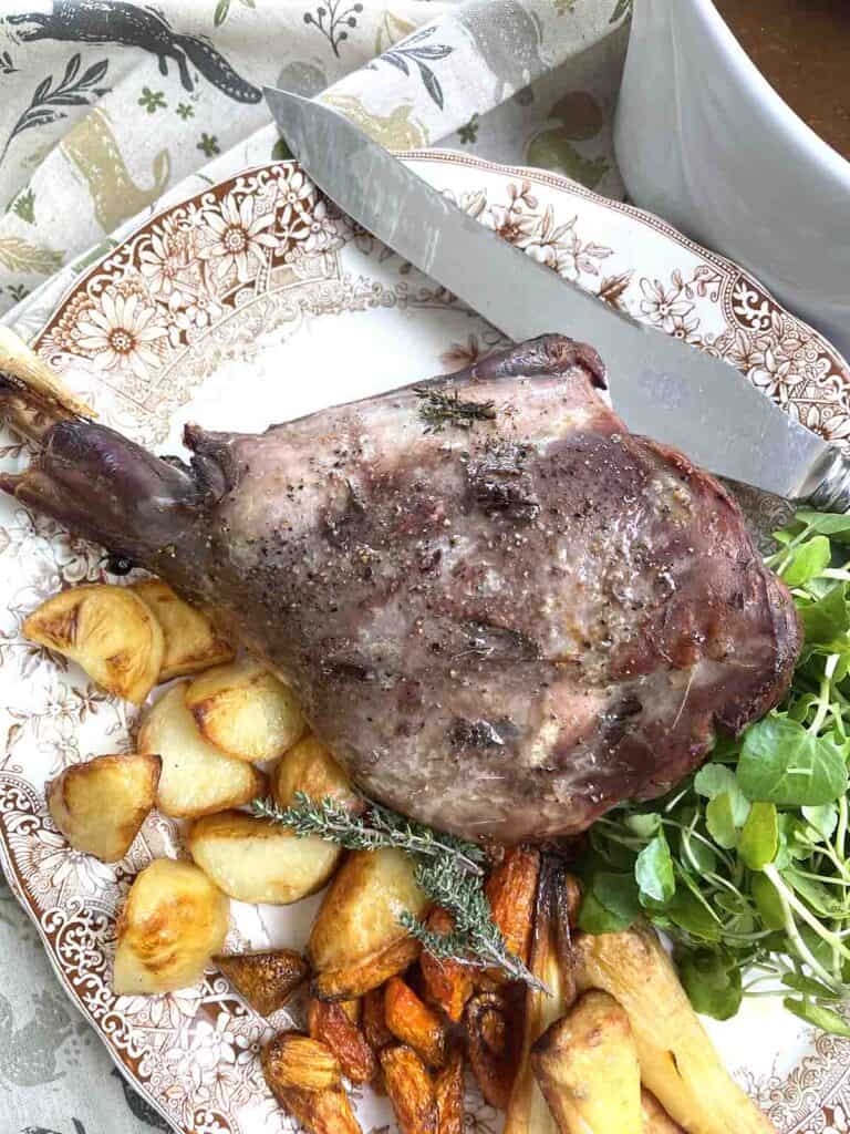 Roast Venison Haunch - Great British Recipes