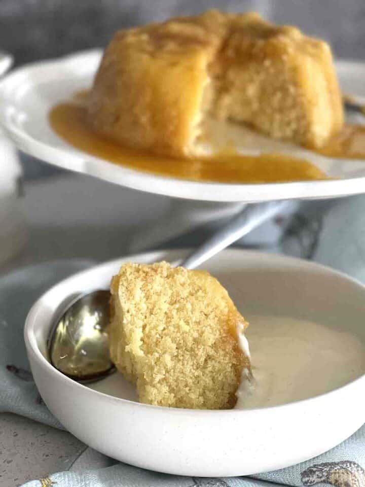 Microwave Sponge Pudding - Great British Recipes