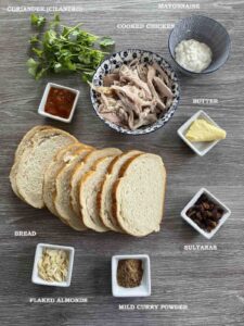 Coronation Chicken Sandwich - Great British Recipes