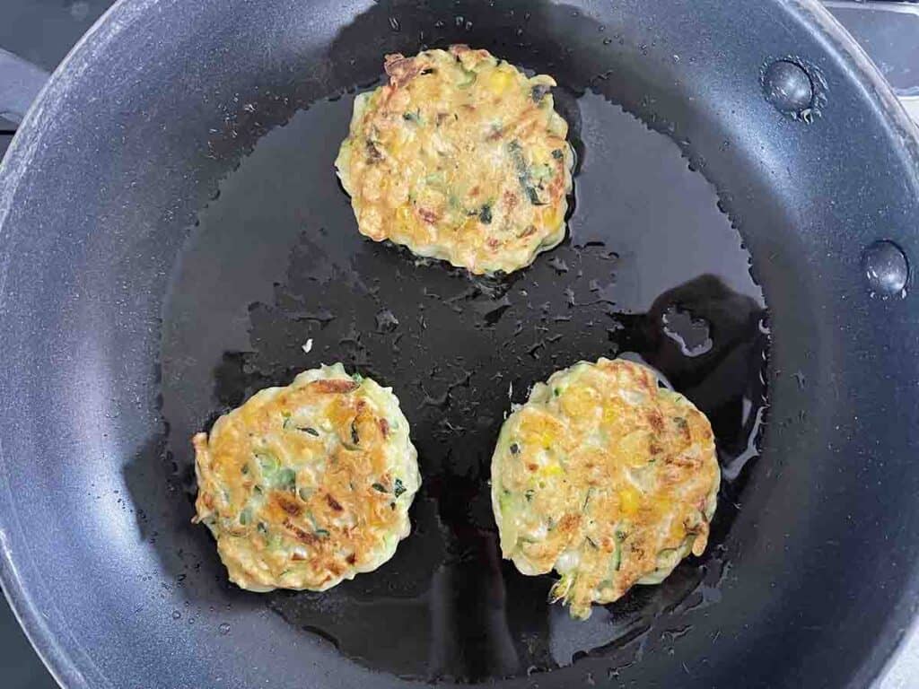Courgette and Sweetcorn Fritters - Great British Recipes
