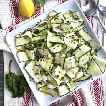 Courgette Salad - Great British Recipes