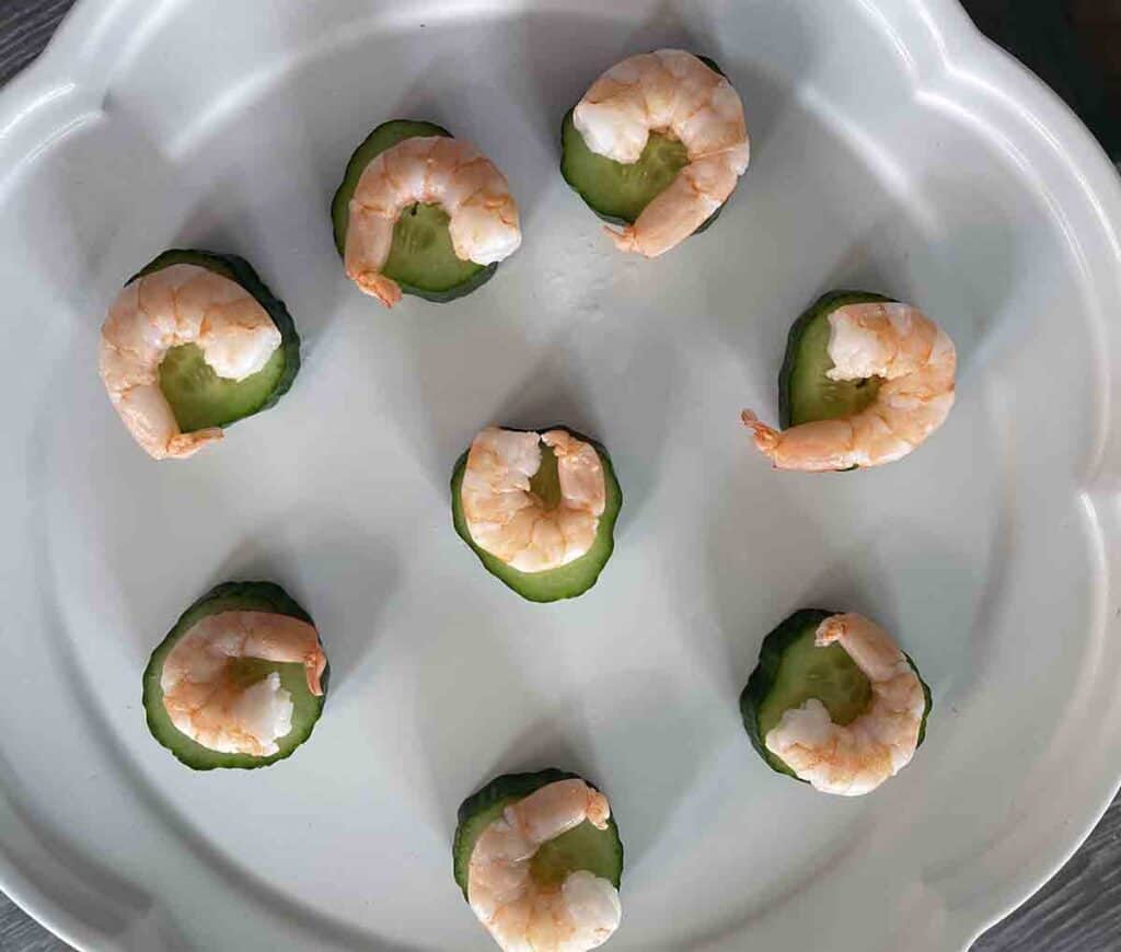 Easy Prawn Canapés - Great British Recipes