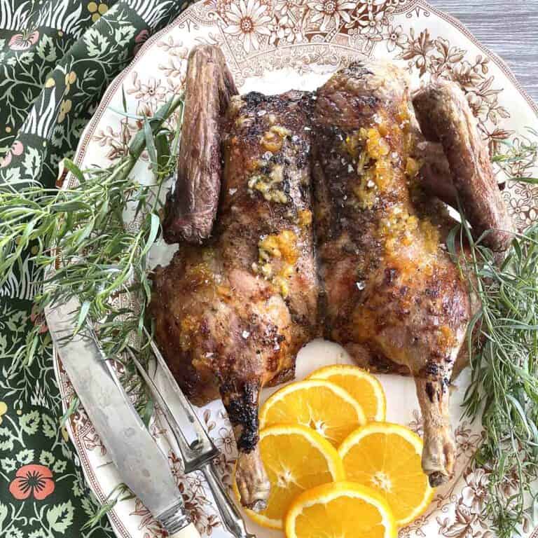 Roast Pigeon - Great British Recipes