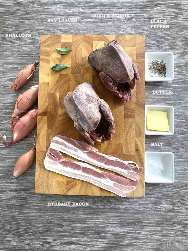 Roast Pigeon - Great British Recipes