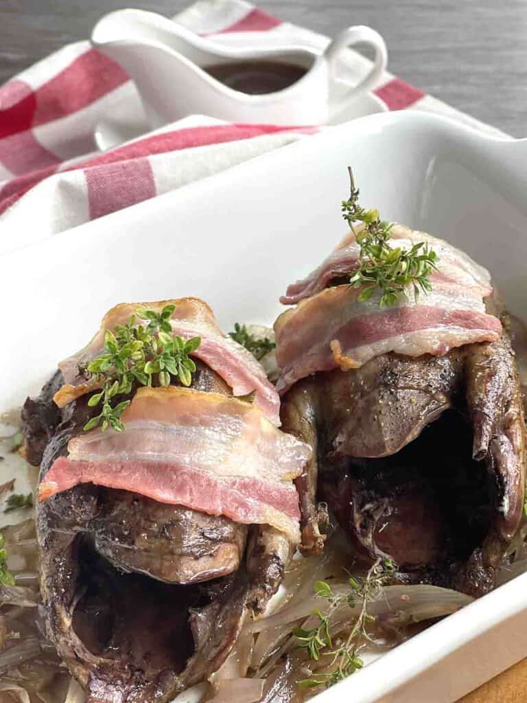 Roast Pigeon - Great British Recipes