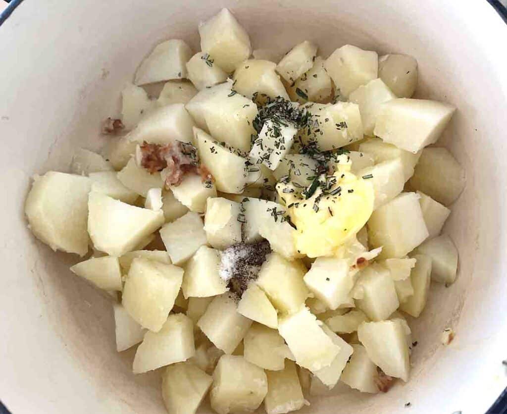 Rosemary Garlic Mashed Potatoes - Great British Recipes