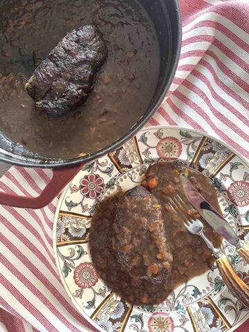 Braised Featherblade Steak - Great British Recipes